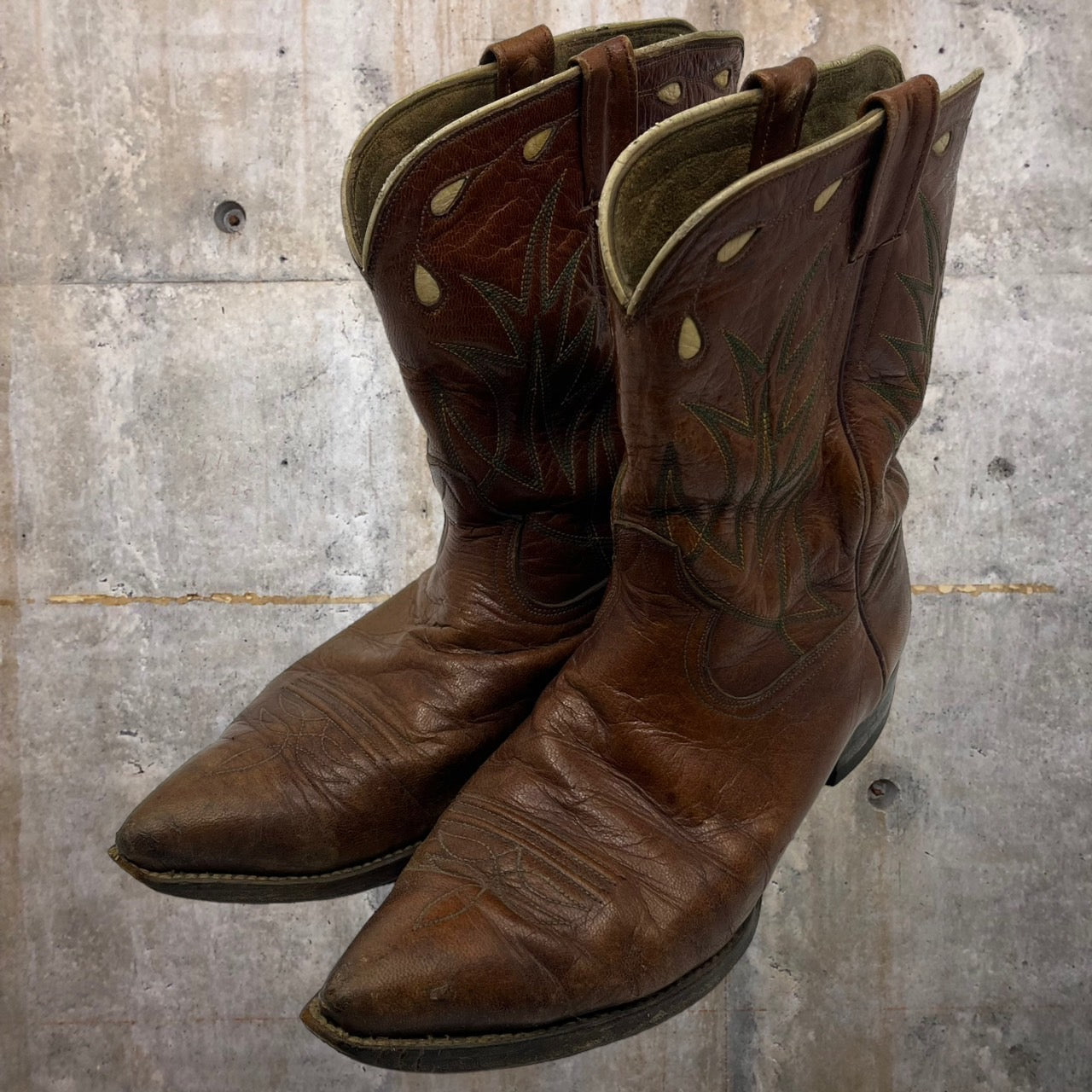 NEOLITE(ネオライト) 70~80'sウエスタンブーツ 表記消え ブラウン